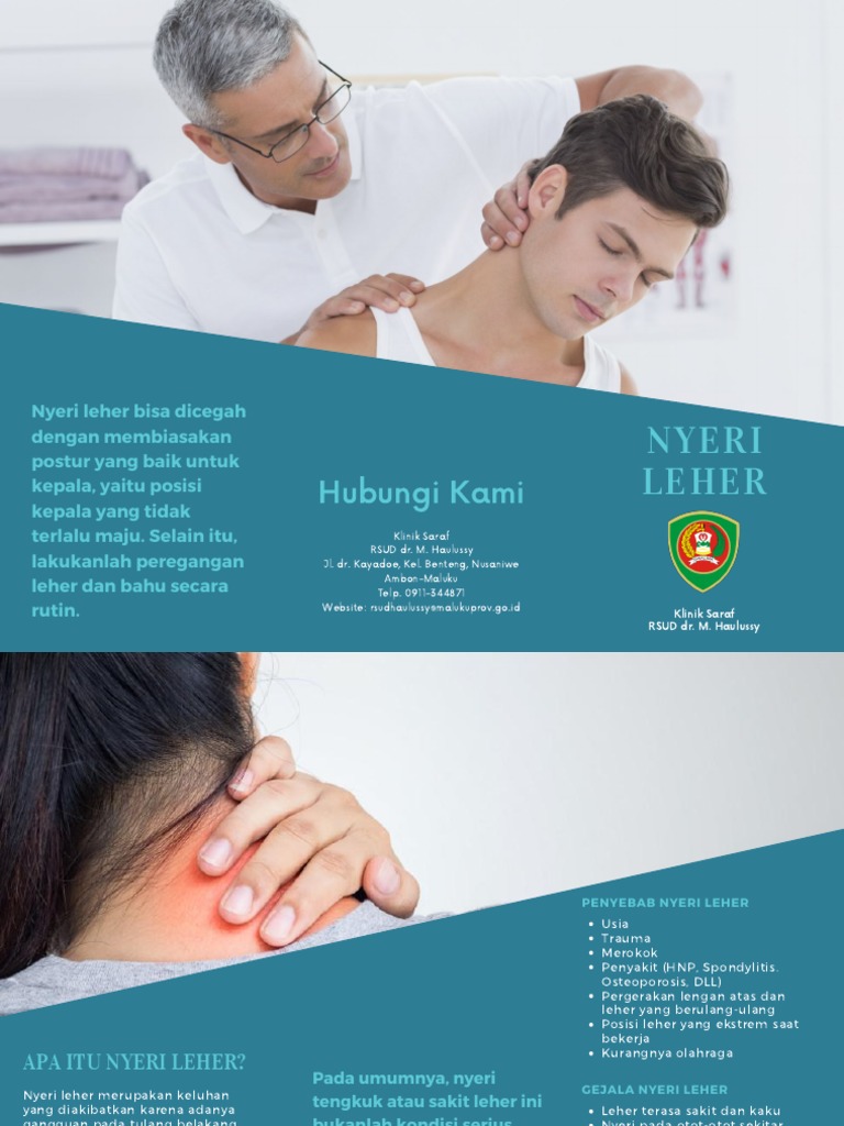 Leaflet Nyeri Leher Rsud | PDF