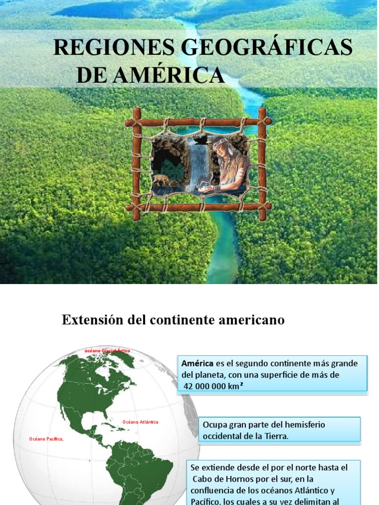 Regiones Geográficas de América | Descargar gratis PDF | Américas ...