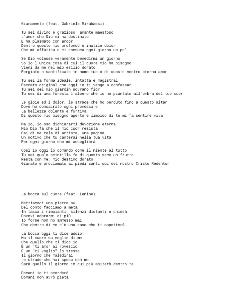 Tosca - Morabeza | PDF