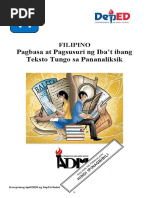 Pagbasa at Pagsusuri - Module 2 | PDF