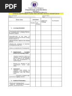 Classroom Observation Forms 2024 2025 | PDF | Learning | Teachers