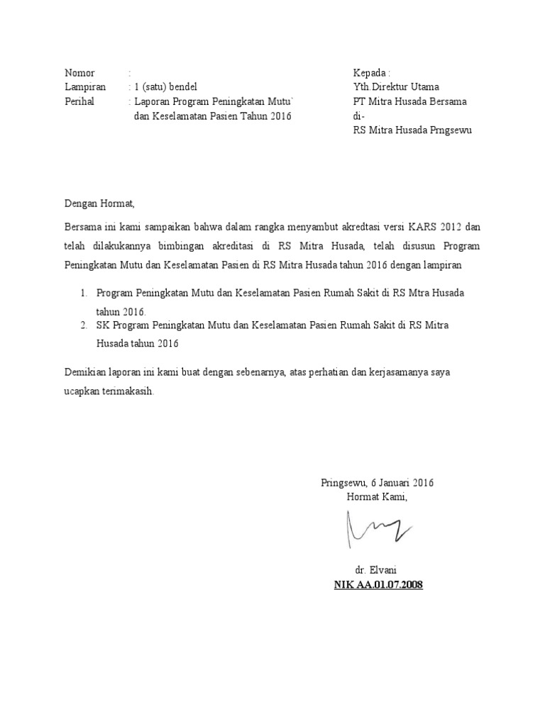 Contoh Laporan-Direktur-Ke-Owner-Pmkp | PDF | Pengembangan Diri