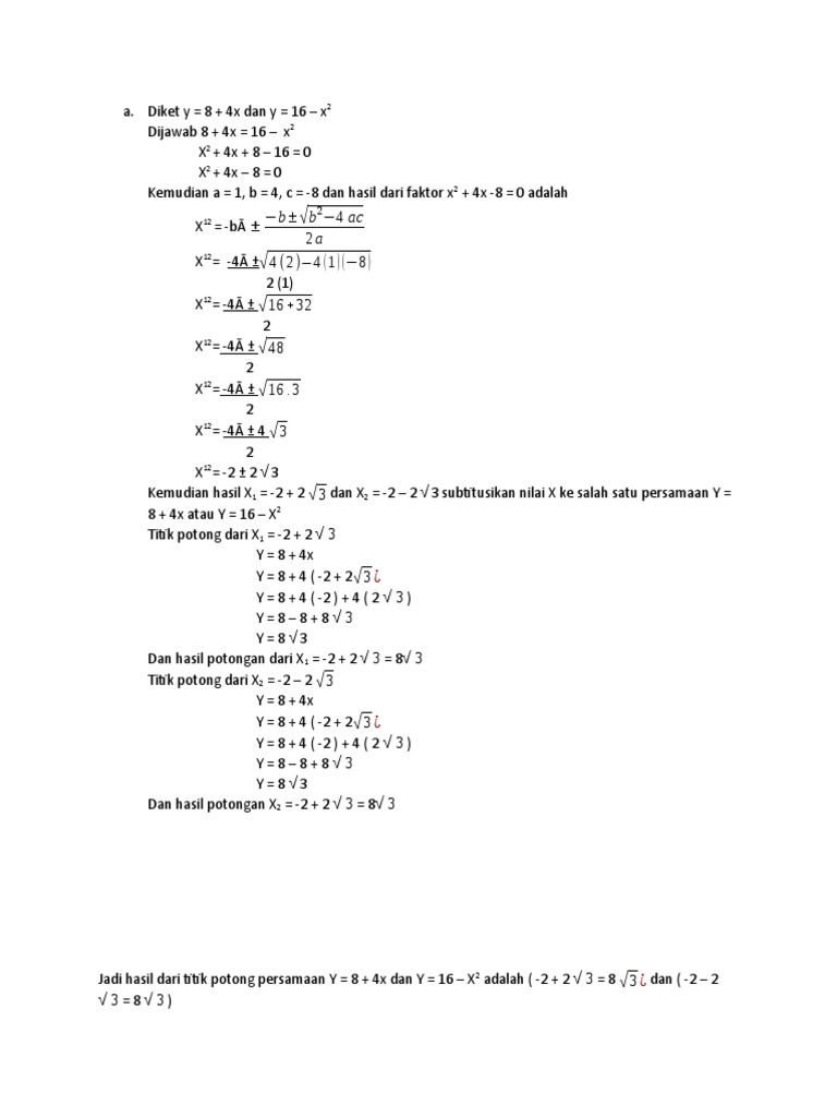 Diskusi Matematika Sesi 5 | PDF