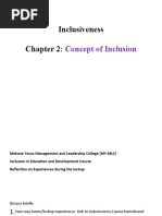 Chapter 2 Inclusiveness | PDF | Inclusion (Education) | Special Education