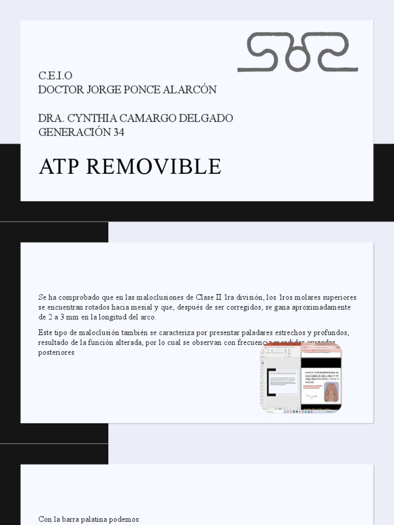 5.ATP Removible | PDF | Boca | Ramas de Odontología