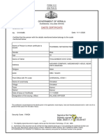 Pseb Duplicate Certificate Form PDF | PDF