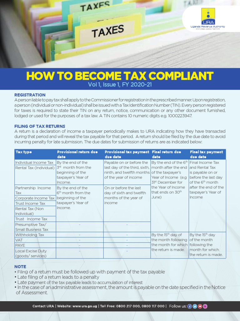 How To Become Tax Compliant | PDF | Taxpayer | Taxes