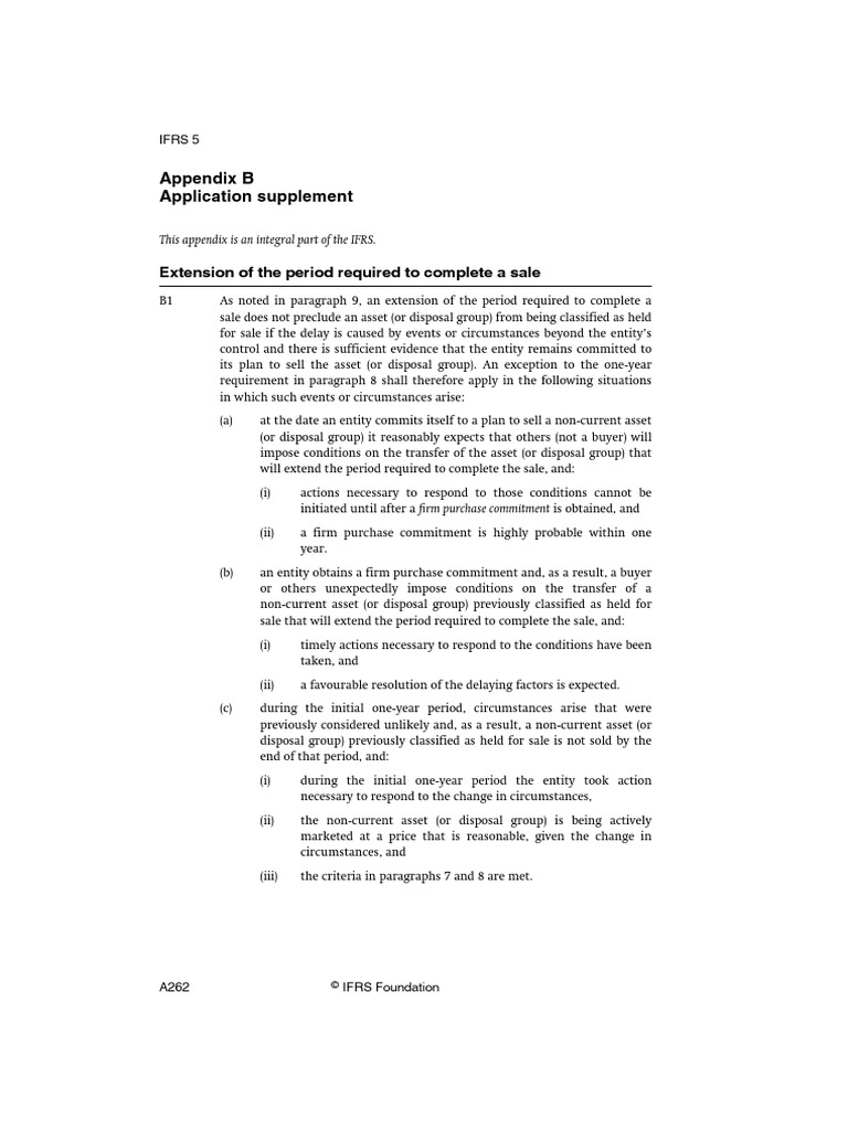 Appendix B Application Supplement: Extension of The Period Required To ...