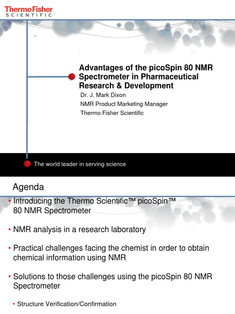 Sem 2-Advantages-of-the-picoSpin-80-NMR-Spectrometer-Dixon | PDF ...