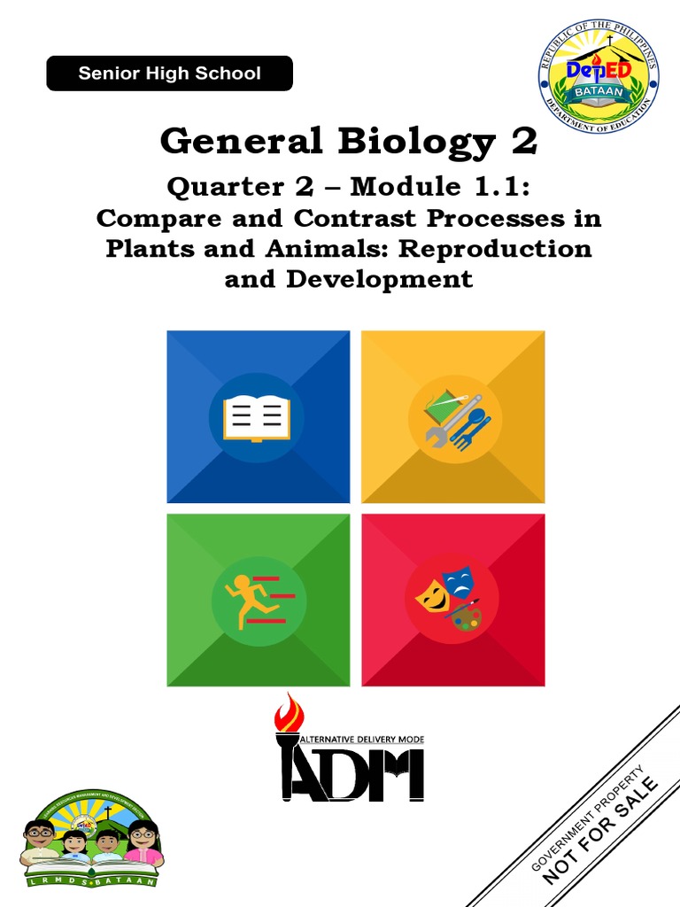 Genbio2 q2 Mod1.1 Reproduction and Development | PDF | Flowers | Sexual ...