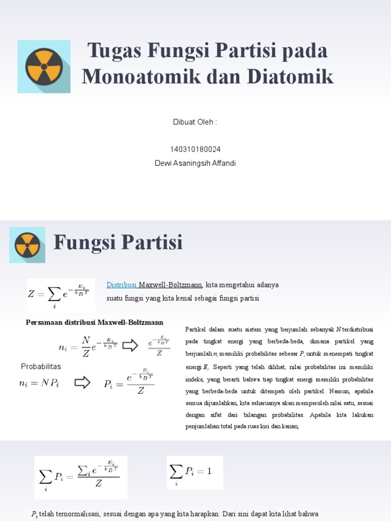 Tugas Fungsi Partisi | PDF