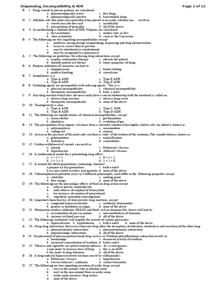 Dispensing | PDF | Medical Prescription | Nonsteroidal Anti ...