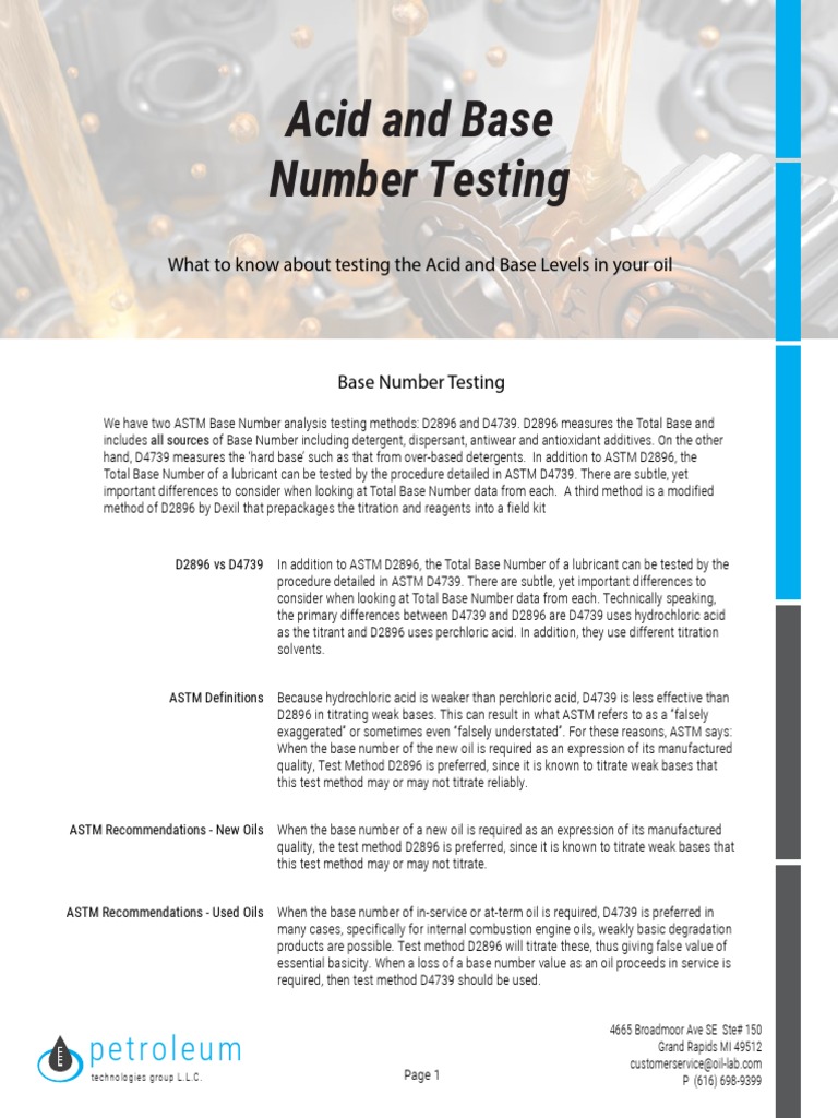 AN and BN Testing | PDF | Titration | Chemistry