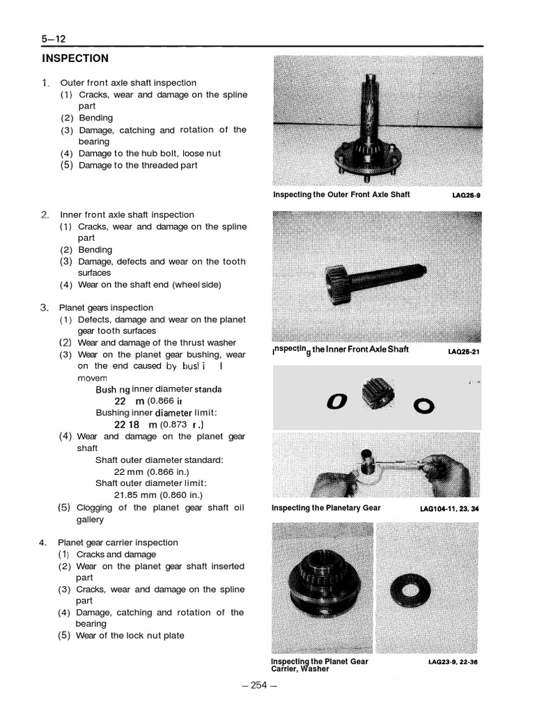 Toyota 5FG33 45 5FD33 45 5FGE35 5FDE35 Forklift Service Repair Manual ...