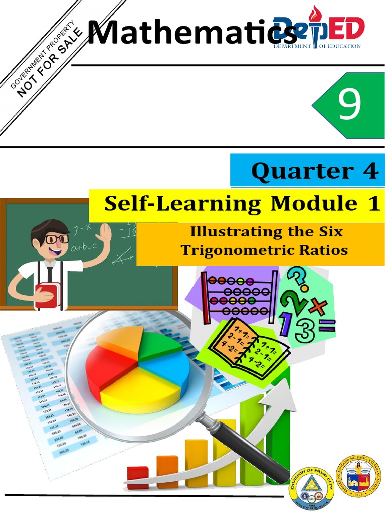 Mathematics: Self-Learning Module 1 | PDF | Trigonometric Functions | Sine