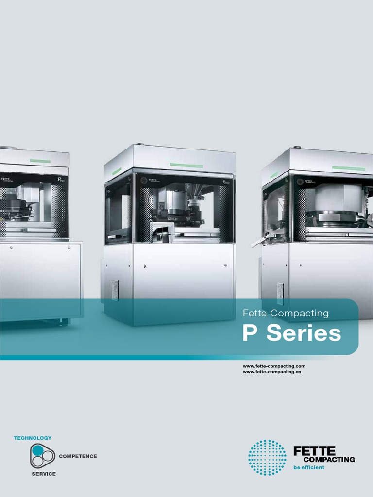 P Series: Fette Compacting | PDF | Tablet (Pharmacy) | Business