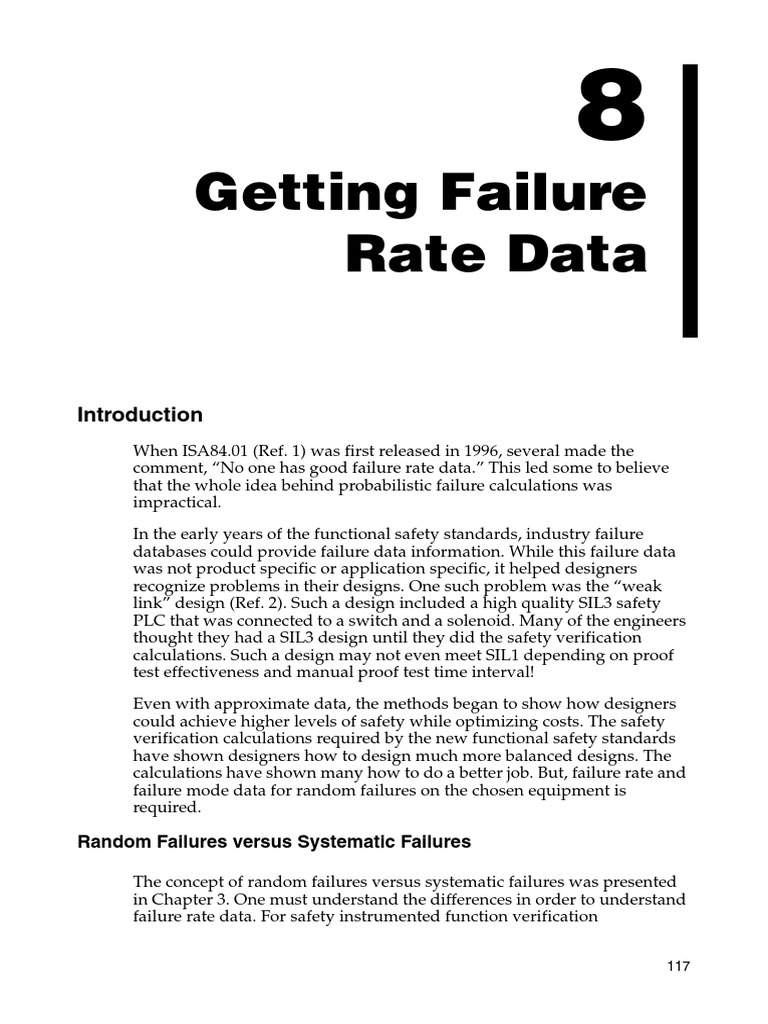 Getting Failure Rate Data: Random Failures Versus Systematic Failures | Download Free PDF ...
