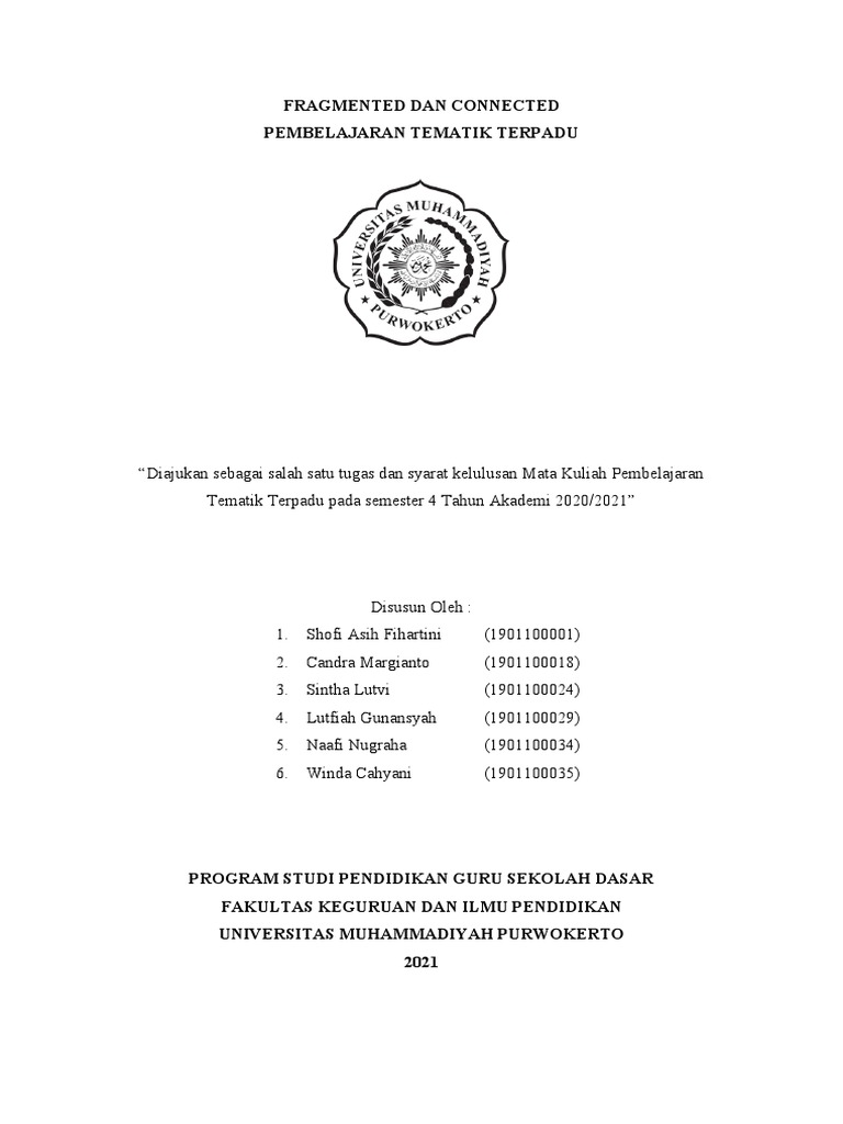 Makalah Kelompok 1 - Fragmented Dan Connected | PDF