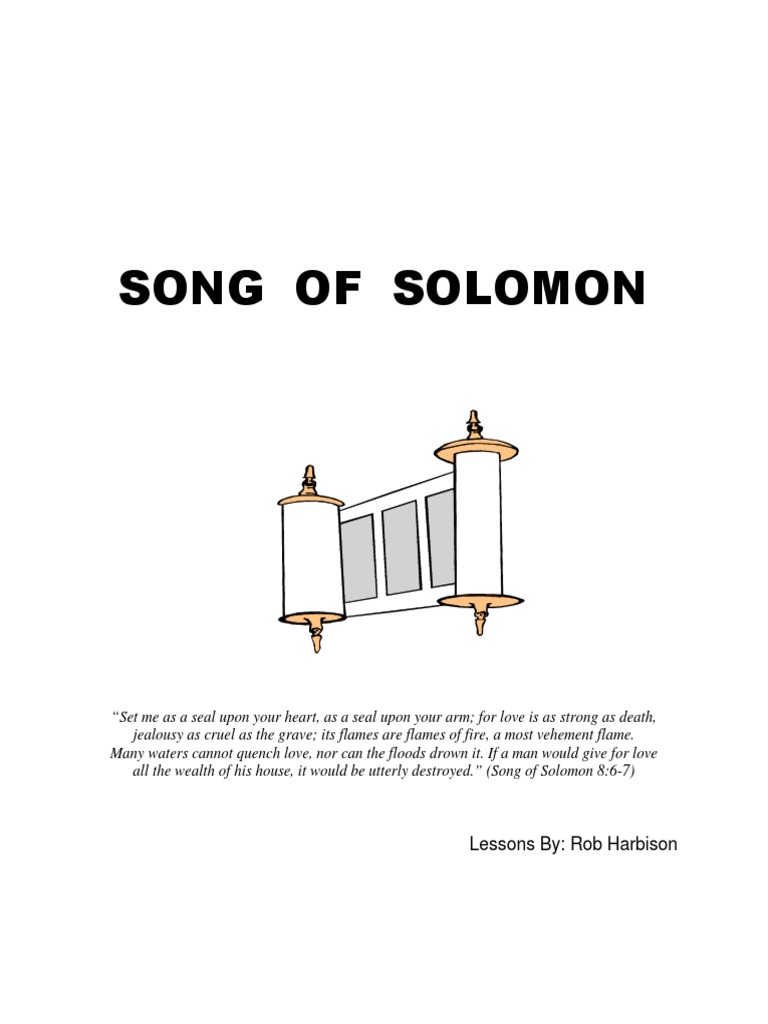 Lessons By: Rob Harbison | PDF | Song Of Songs | Polygamy