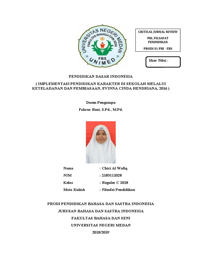 Contoh Laporan Cjr Pdf