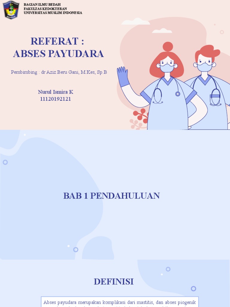 Abses Payudara: Diagnosis dan Penanganan | PDF | Kesehatan Holistik ...