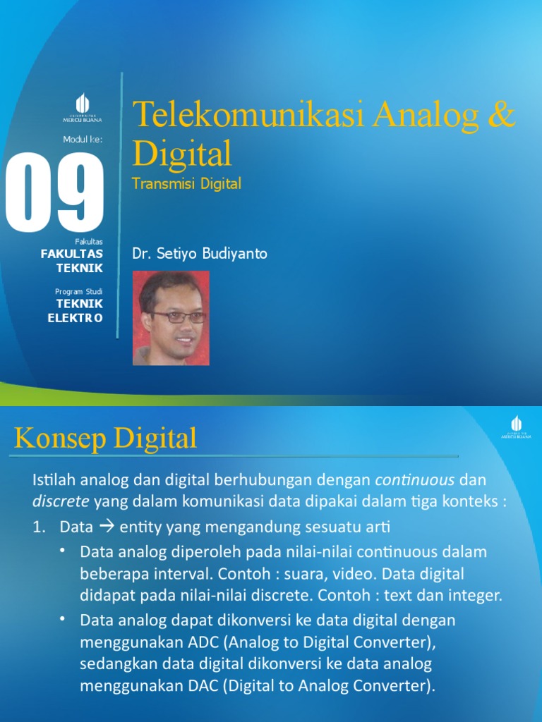 TAD 9 - Transmisi Digital | PDF