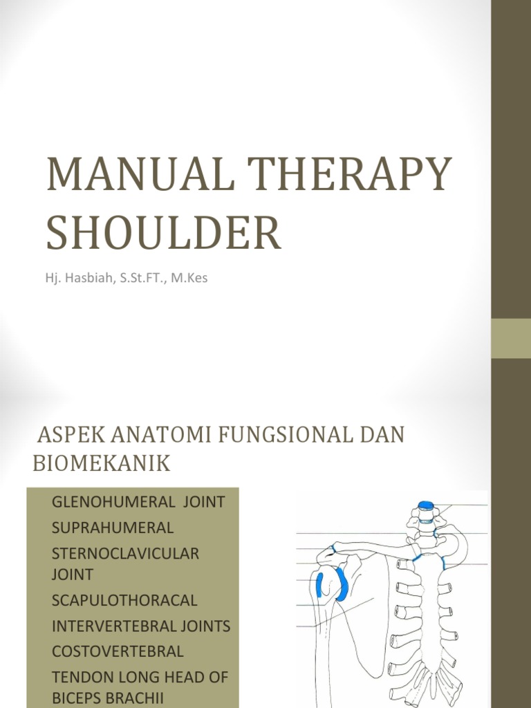 Manual Therapy Shoulder: Panduan Lengkap tentang Evaluasi dan ...