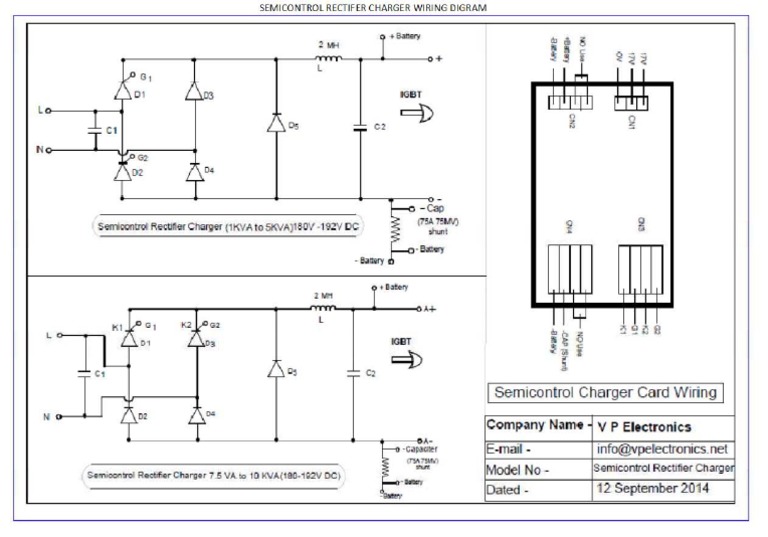 1 PH SCR Charger Card Online Ups SCR Control Card | PDF