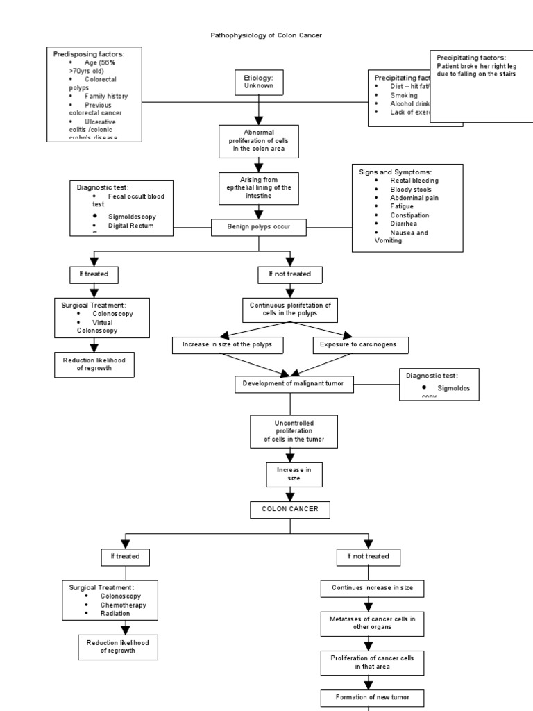 Pa Tho Physiology of Colon Cancer | PDF | Colorectal Cancer | Colonoscopy