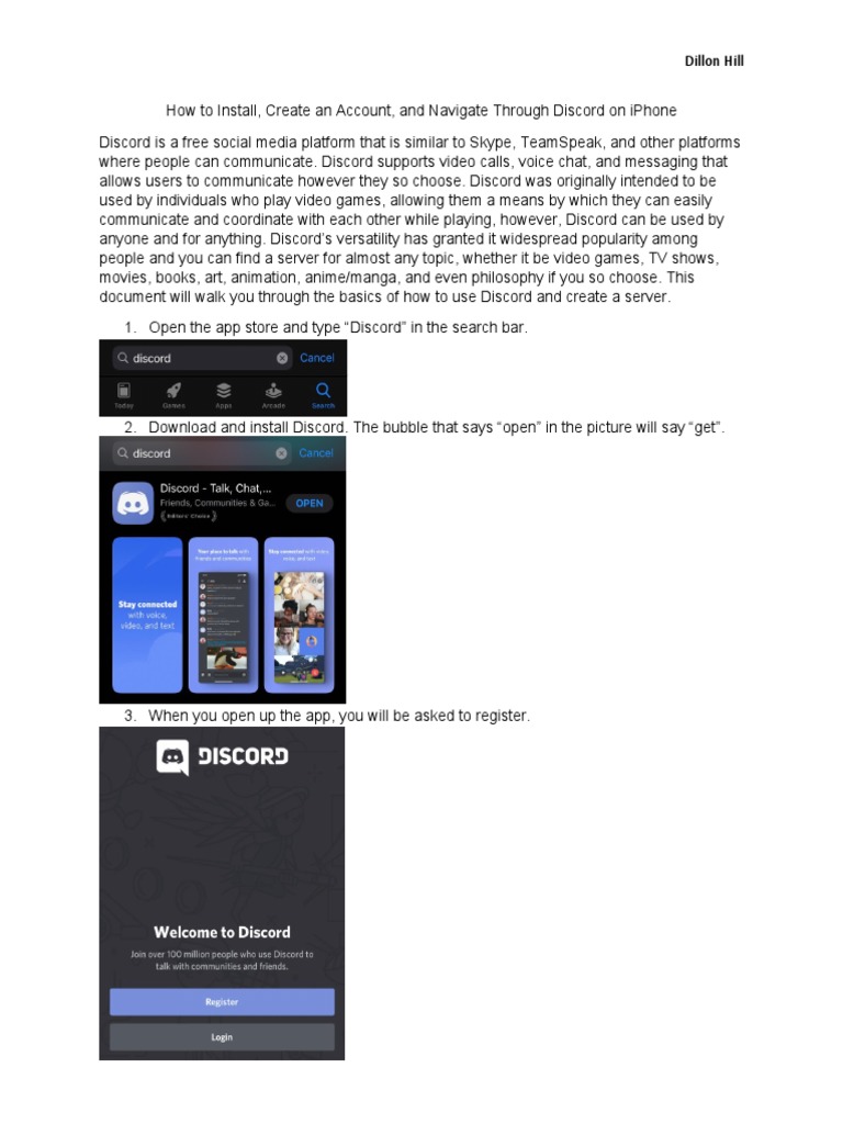 Discord Instructions | PDF | Information Age | Multimedia