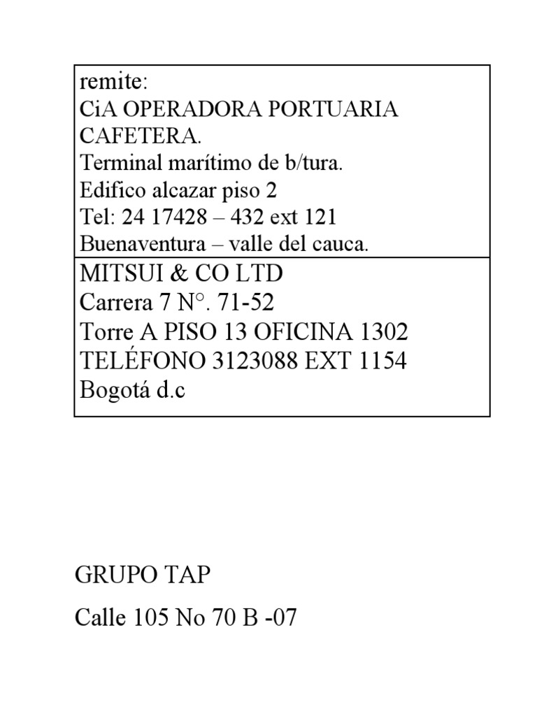 ROTULOS | PDF | Bogotá | Informática y tecnología de la información