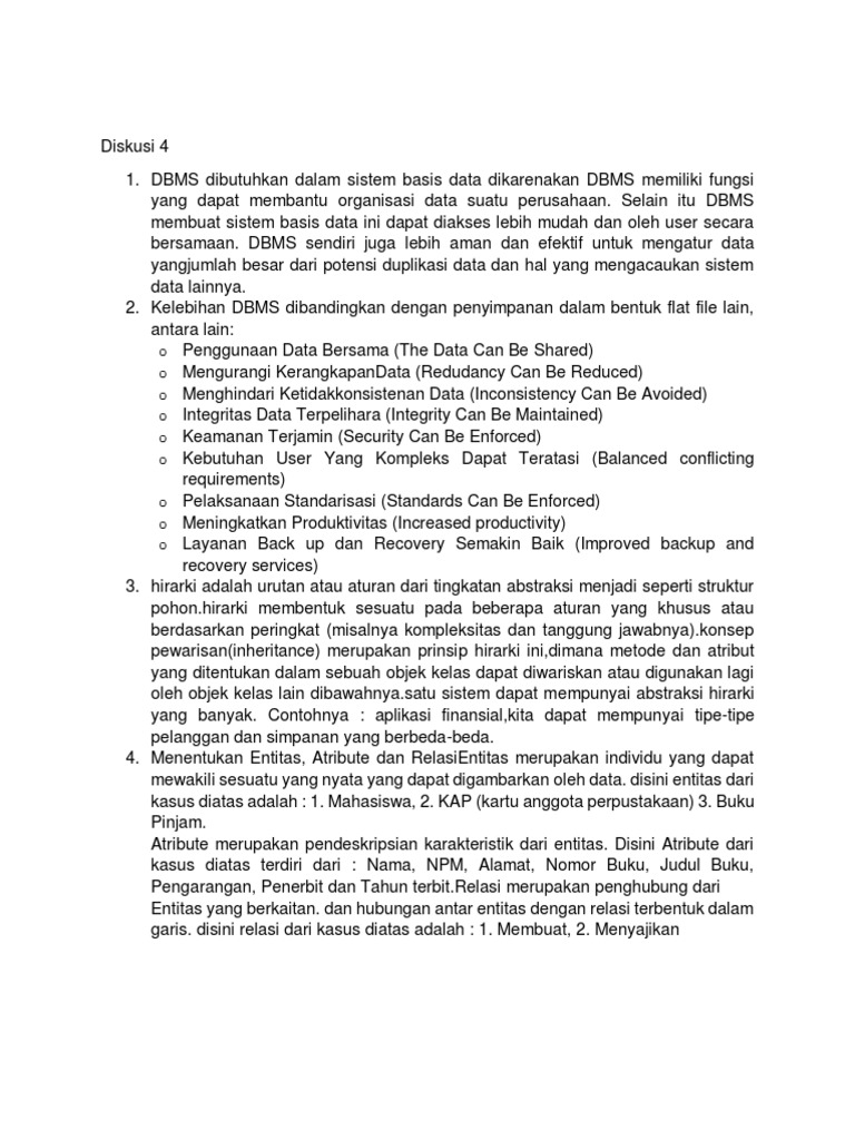 Diskusi 4 SIA - Nanda Cahyo Kuncoro | PDF