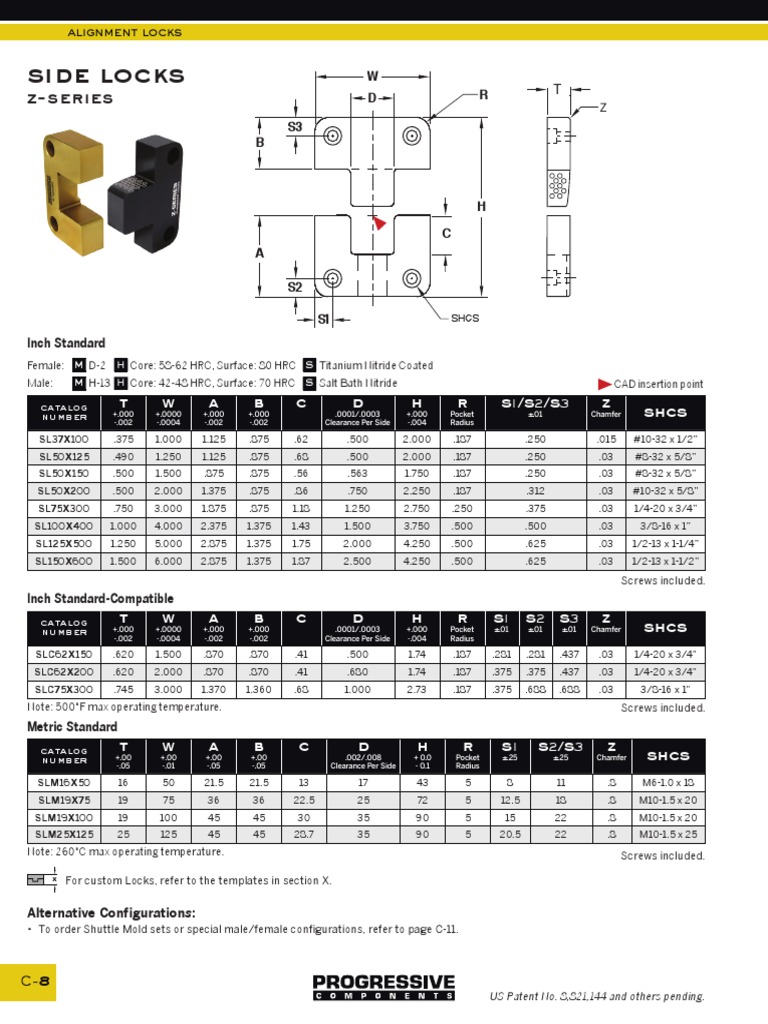 Side Locks | Download Free PDF | Industrial Processes | Materials