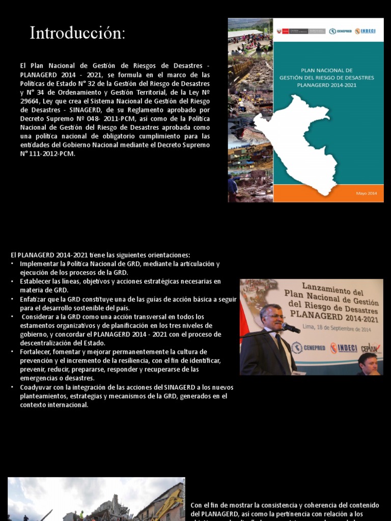 Plan Nacional de Gestion de Riesgo. Expo | PDF | Reducción de Desastres ... Plan Nacional de Gestion de Riesgo. Expo | PDF | Reducción de Desastres ...