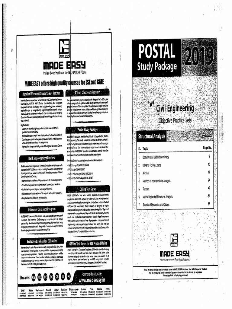 Structural Analysis Made Easy Objective | PDF