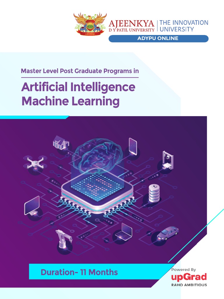 PG Program in Artificial Intelligence and Machine Learning | PDF ...