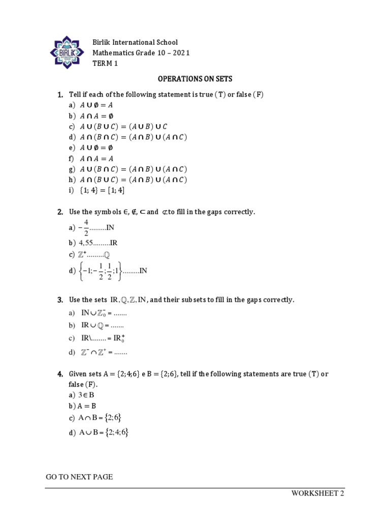 Grade - 10 - Worksheet 2 | PDF | Teaching Methods & Materials | Computers