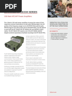 Harris Falcon Iii RF-7850M-V511: Multiband Networking Vehicular Radio | PDF | Frequency ...