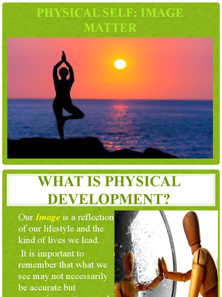 Physical Self Image Matter | PDF | Human Nutrition | Human Body