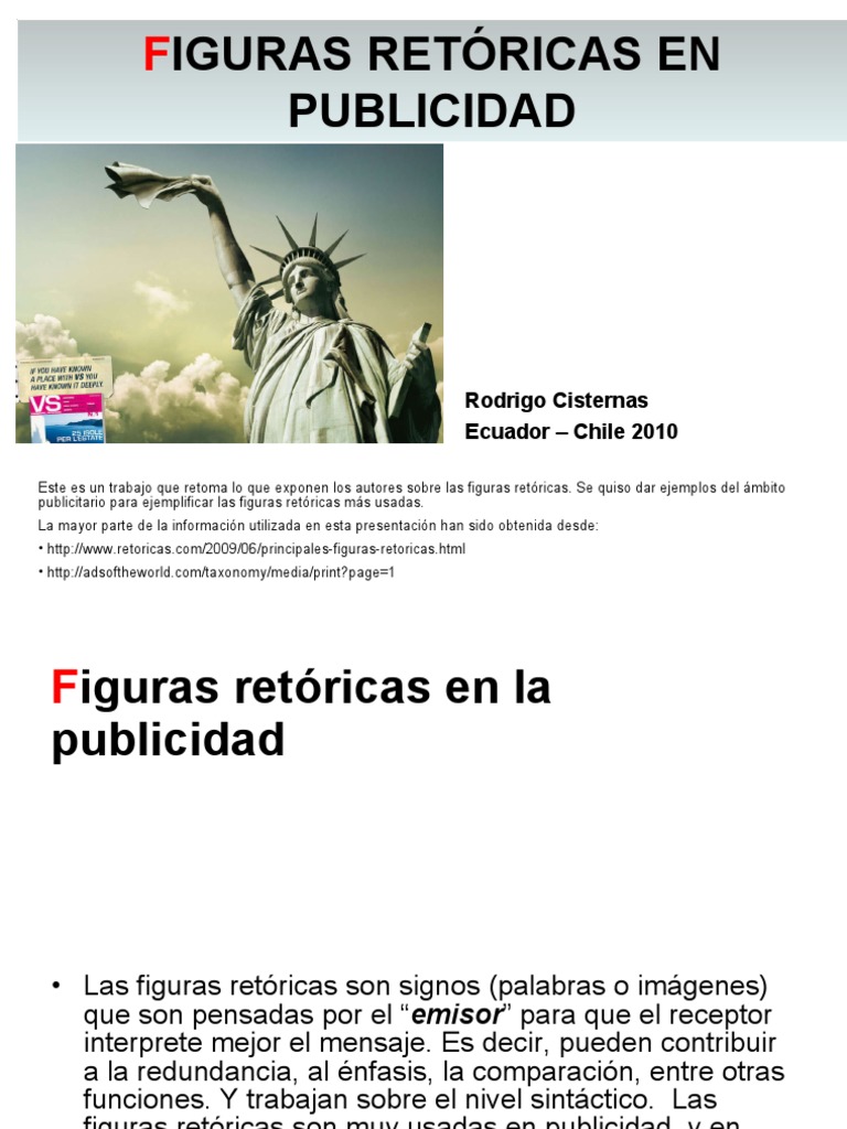 Figuras Retóricas en Publicidad | PDF | Metáfora | Publicidad