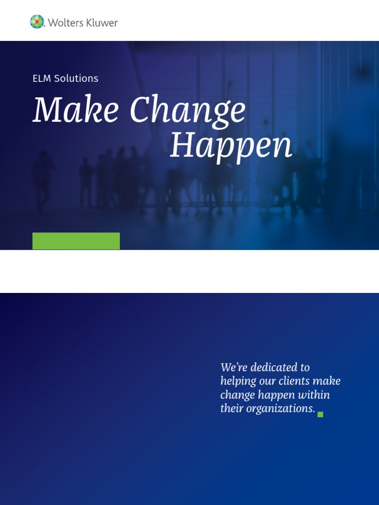 Ebook Make Change Happen | PDF | Analytics | Artificial Intelligence