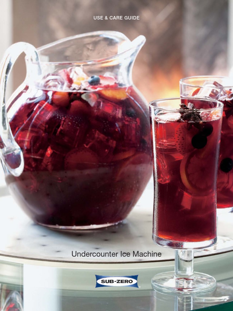 Sub Zero Uc15i Use and Care Manual | PDF | Thermostat | Ice