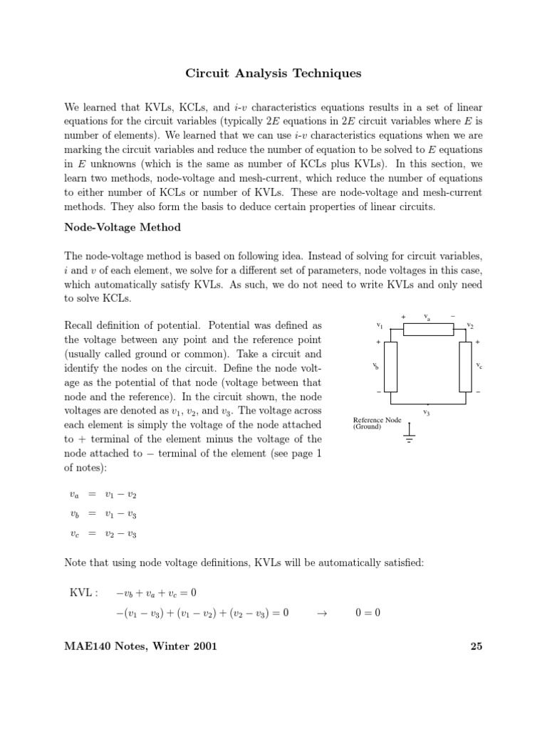Analysis 1 | PDF | Electrical Network | Matrix (Mathematics)