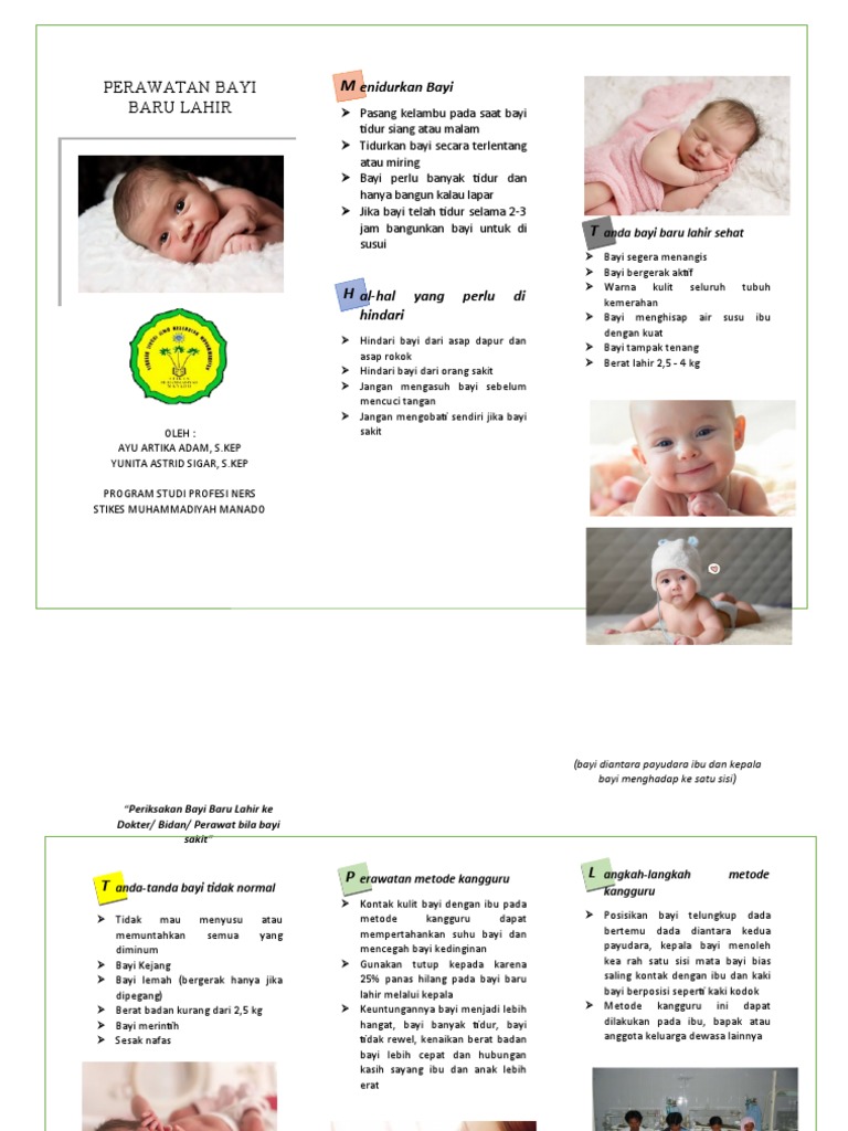 Leaflet Bayi Baru Lahir-1 | PDF