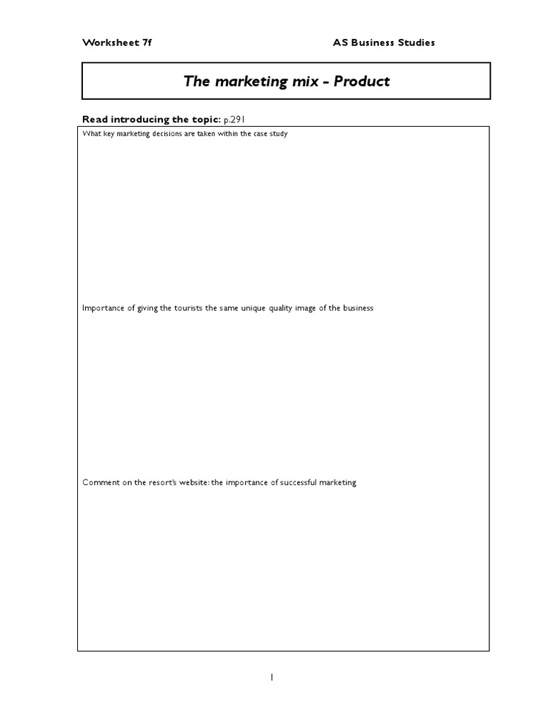 Understanding Product in Marketing Mix | PDF | Brand | Marketing