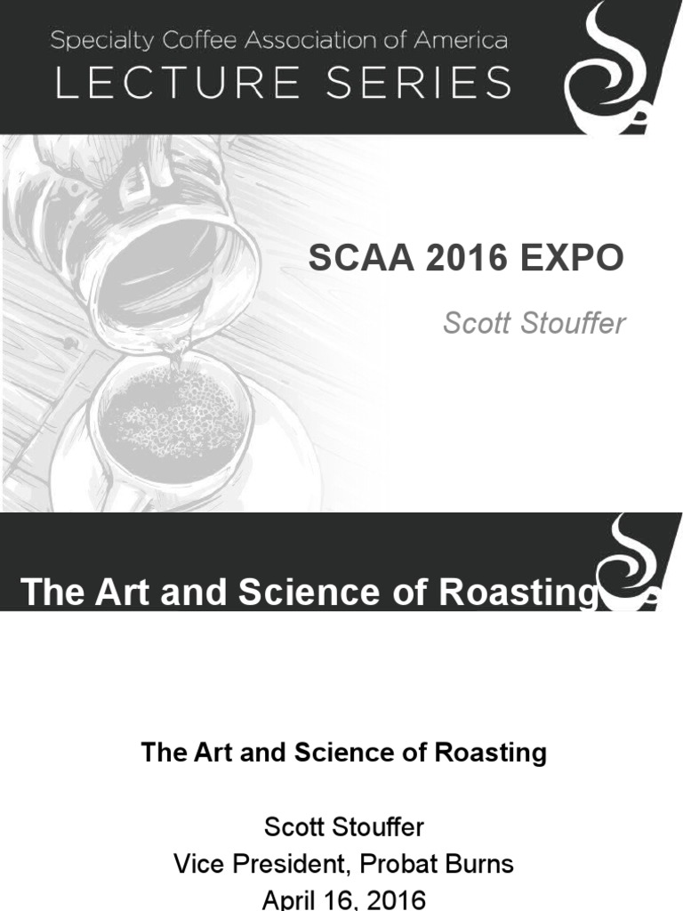 Scaa 2016 Expo: Scott Stouffer | PDF | Physical Sciences | Organic Chemical
