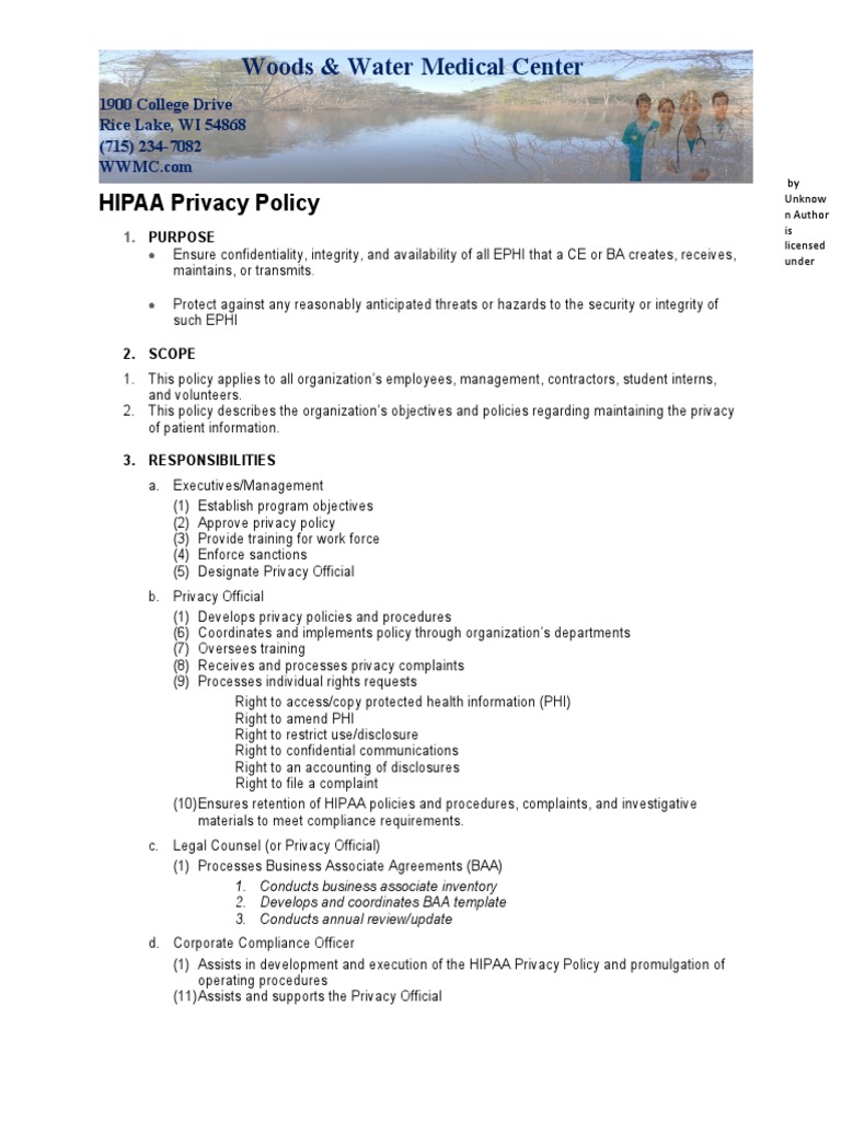 Sarah Fulkerson Job 38 Policy 5 | PDF | Health Insurance Portability ...