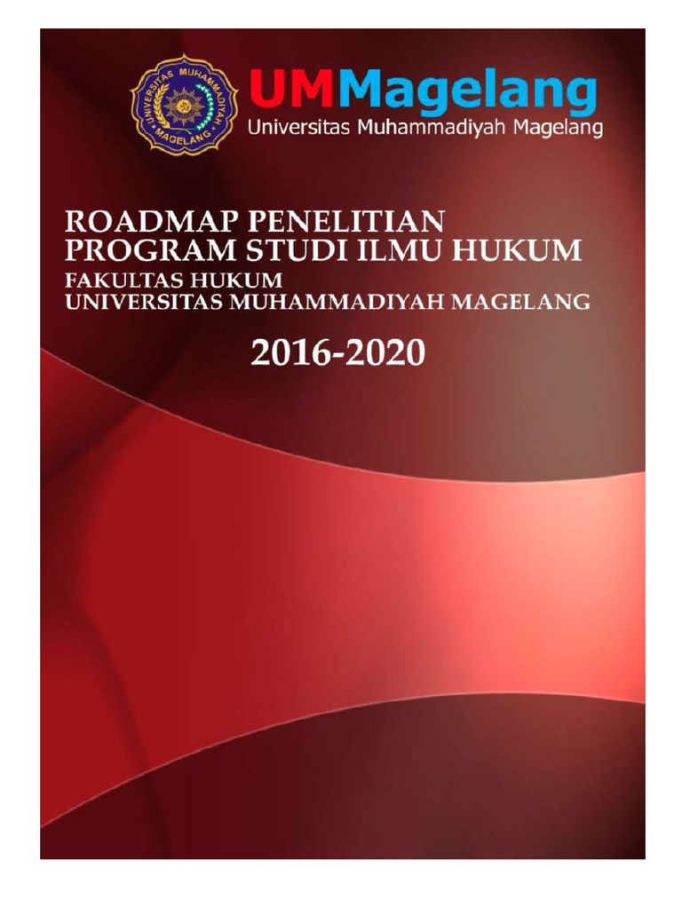 Roadmap Penelitian Prodi Ilmu Hukum 2016 | PDF | Bisnis | Seni