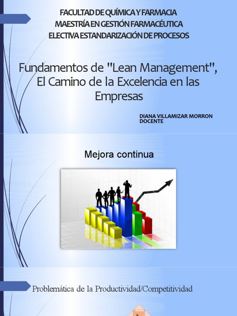Fundamentos Lean Management 2020 | PDF | Lean Manufacturing | Calidad (comercial)
