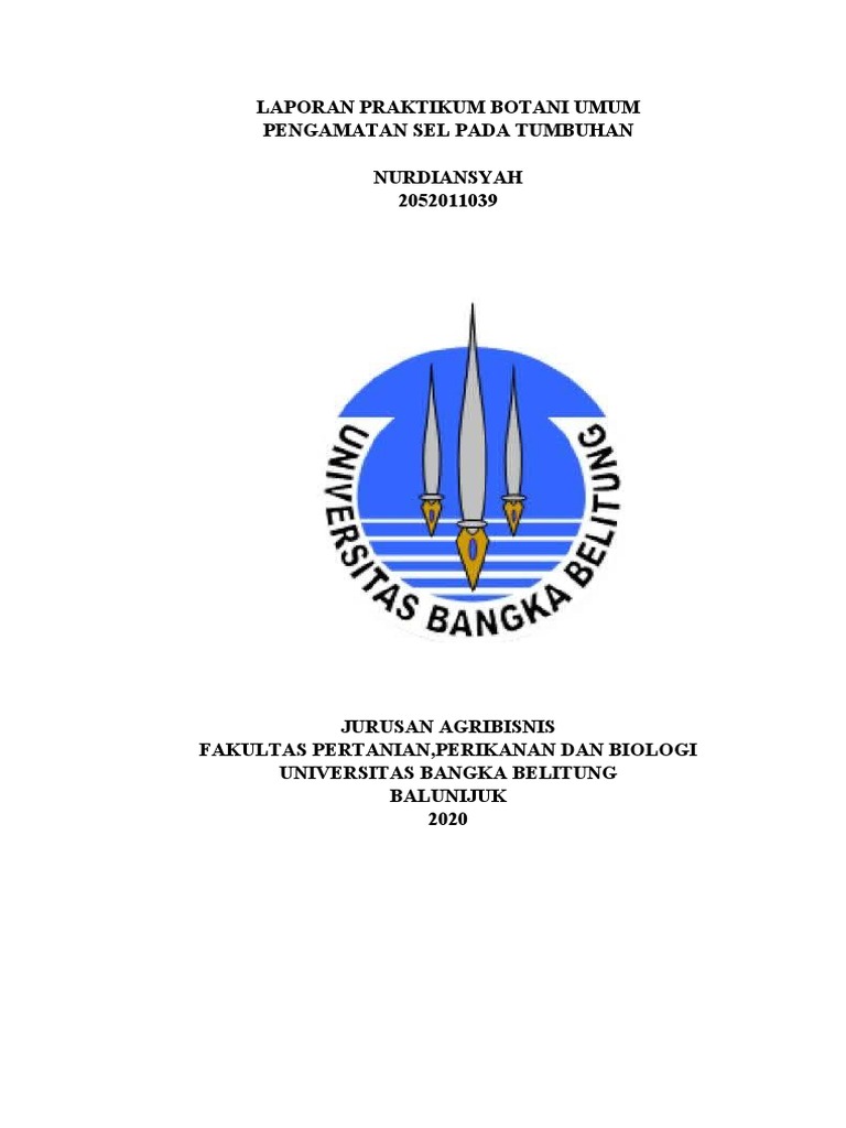 Laporan Praktikum Botani Umum | PDF